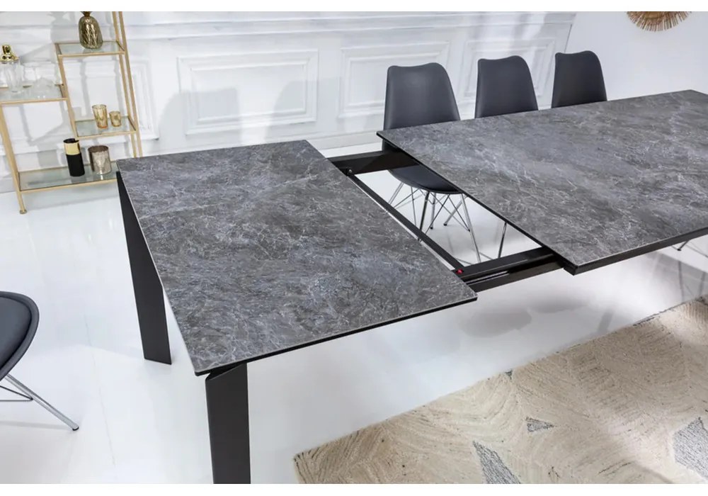 Massive home | Jídelní stůl X7 GRANIT 180-240 CM keramika rozkládací