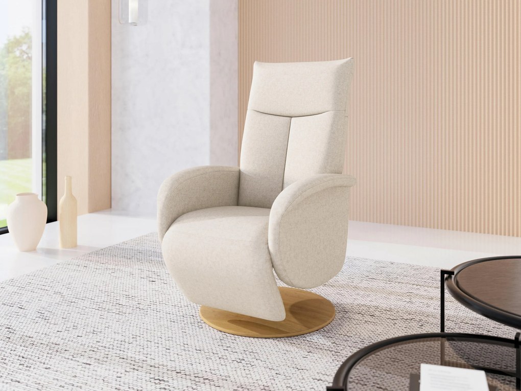 XXXLutz RELAXAČNÍ KŘESLO, textil, krémová Sit & More - Online Only křesla & taburety - 0001440257F9