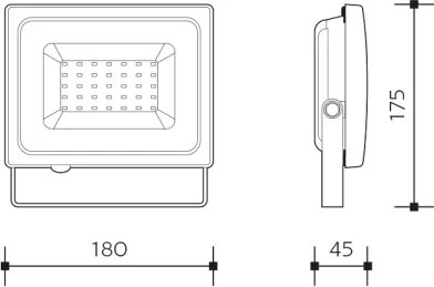 LED reflektor LEDMED VANA SMD 30W IP65 4000K LM34300010