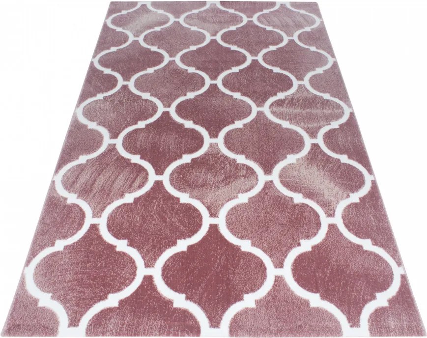 Hans Home | Kusový koberec Toscana 3180 Pink - 200x290