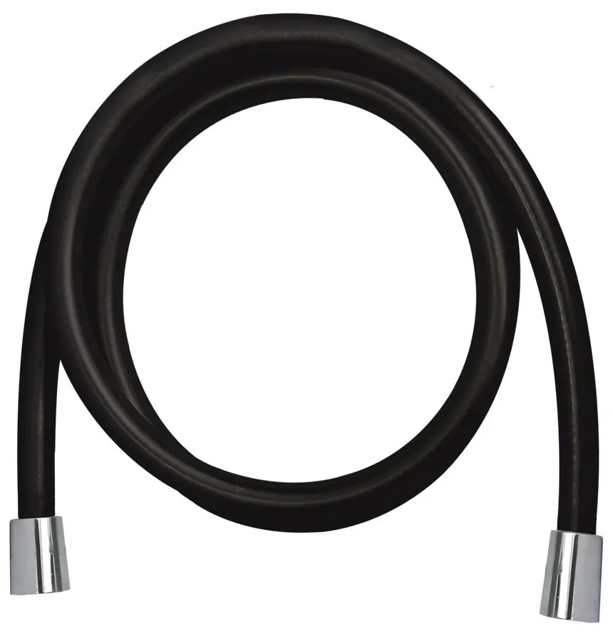 Mereo Mereo, Termostatická nástěnná sprchová baterie s hadicí, ruční a talířovou hranatou sprchou 300x190mm, CB60104TSG