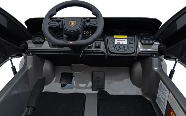 Elektrické autíčko Lamborghini Revuelto XL STRONG šedé
