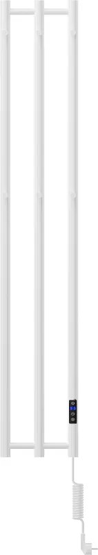 Mexen Pino, elektrické topné těleso s věšáky na ručníky 1405x242 mm, 200 W, bílá, W301-1405-242-00-20