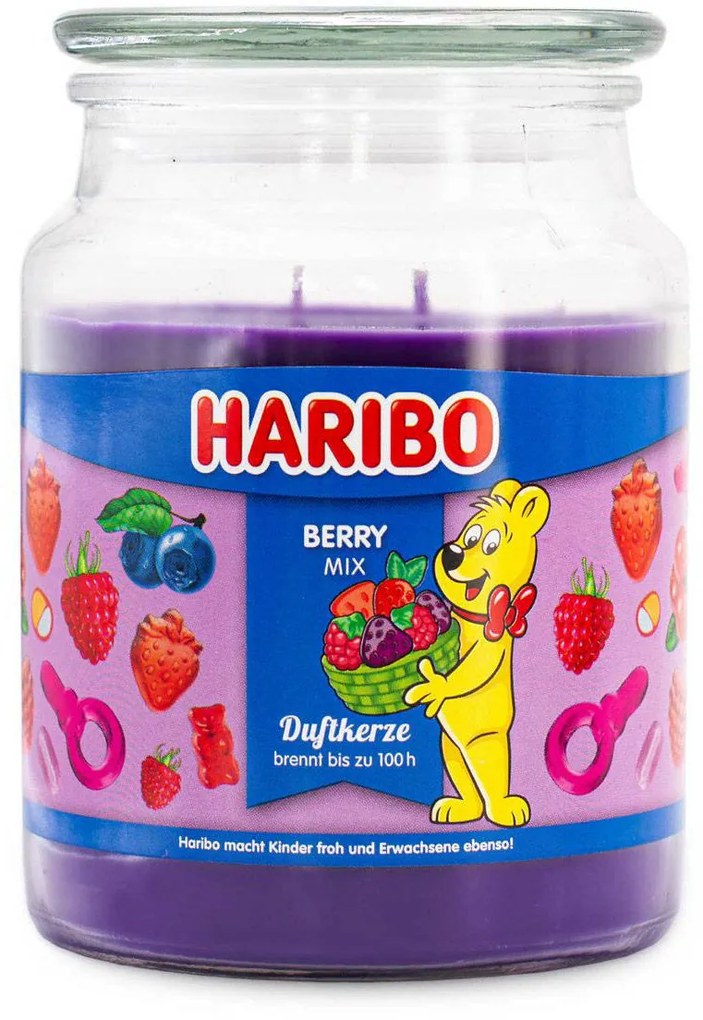 Haribo svíčka Berry Mix, 510g