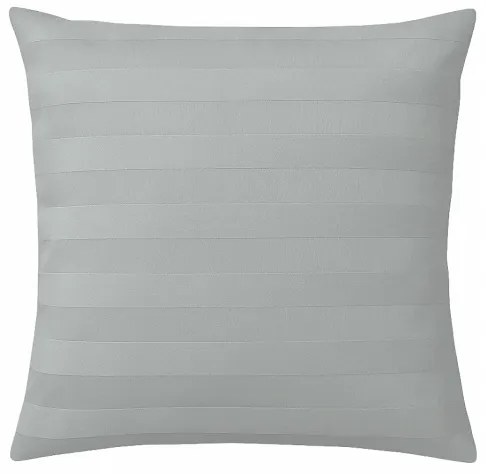 Dadka Povlak na polštář atlas grádl šedý proužek 2 cm  70x90 cm