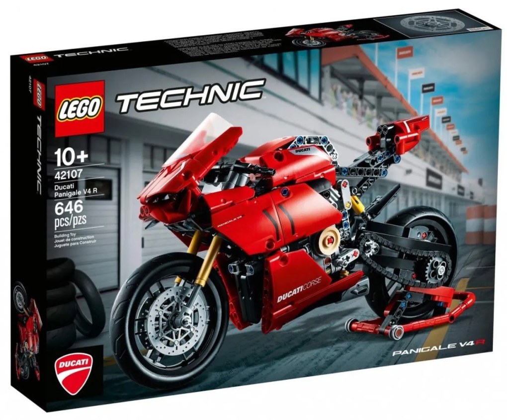 Lego stavebnice lego technic 42107 ducati panigale v4 r
