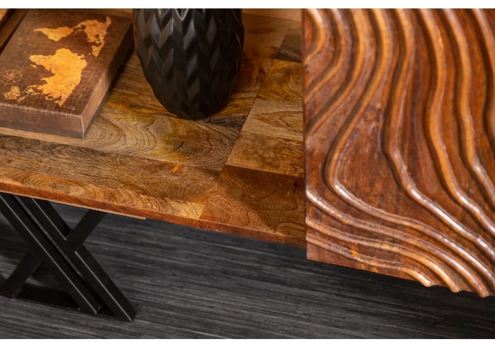 Massive home | Designová komoda 160 cm Fluid mango