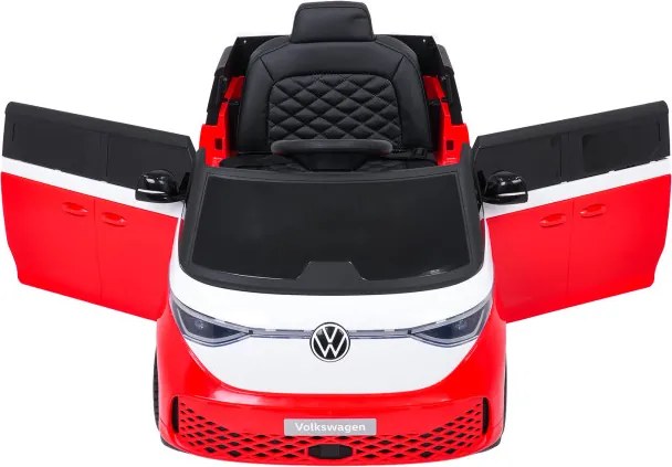 Elektrické autíčko Volkswagen ID BUZZ červené