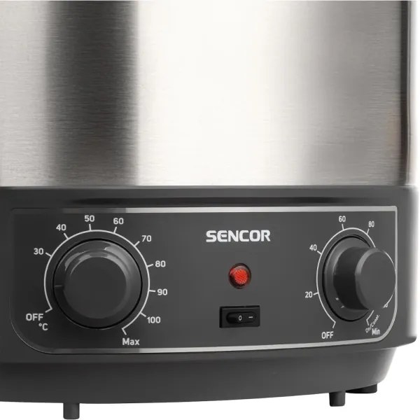 Sencor - Zavařovací hrnec 27 l 1800W/230V nerez/šedá