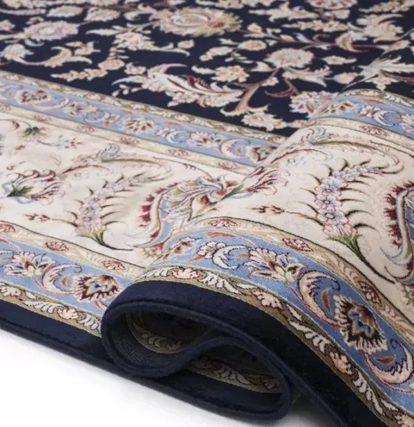 BE Koberec Anatolia Silk 66524 BLUE - modrý obdélníkový Rozměr: 80x150 cm