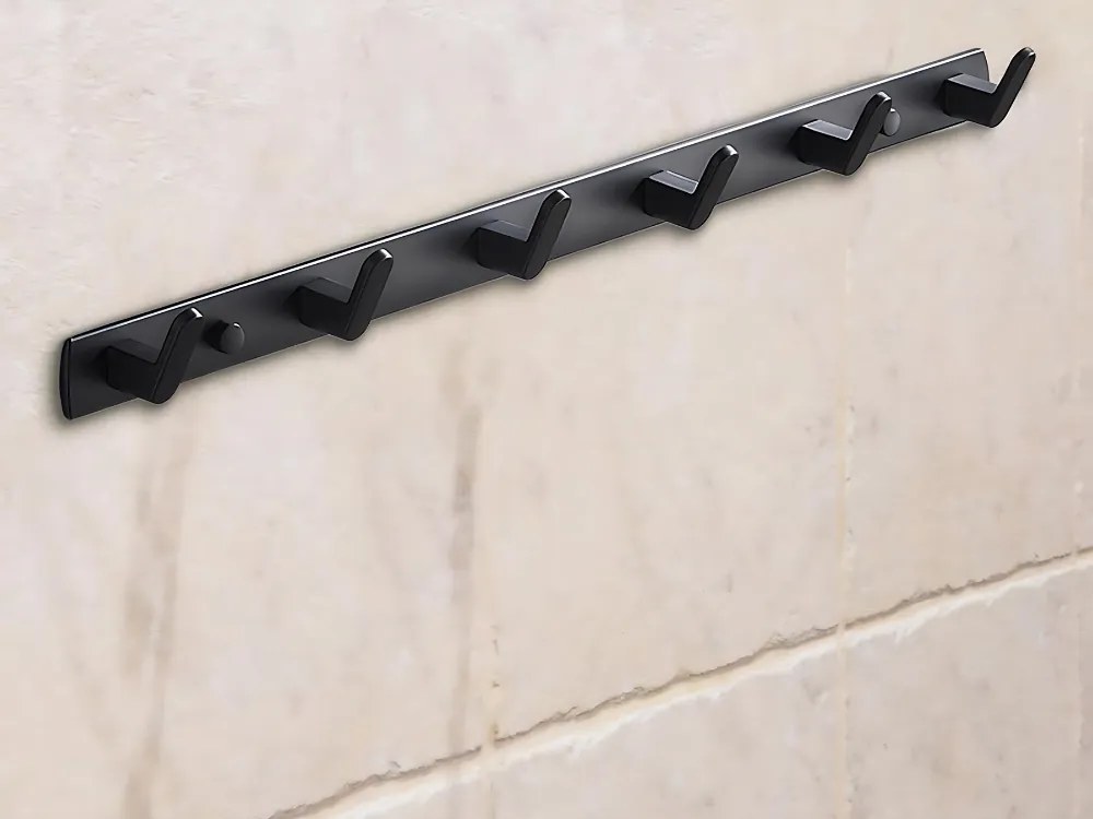 Verk Group Koupelnový věšák na oblečení, ručníky, kuchyňská stěna loft wall 54,5 cm