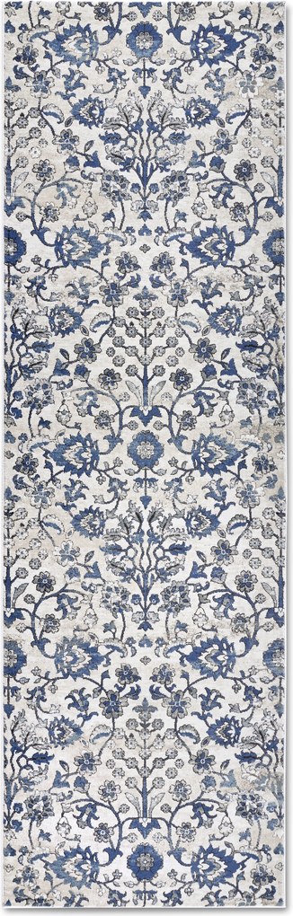 Villeroy & Boch, Běhoun Villeroy & Boch 106120 Cream, Blue, 80x240, modrá, ložnice