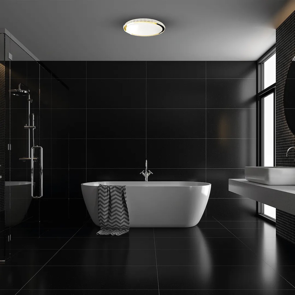 Stropní LED svítidlo Layla, 1x LED 50w, 3000-6000k, w/g, s ovladačem
