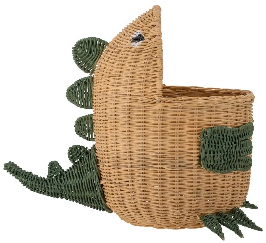 Ratanový dětský koš na hračky v přírodní barvě 37x57x48 cm Eddi – Bloomingville Mini