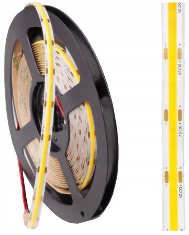 LED pásek NEON - COB - 45W - IP20 - 5m - studená bílá