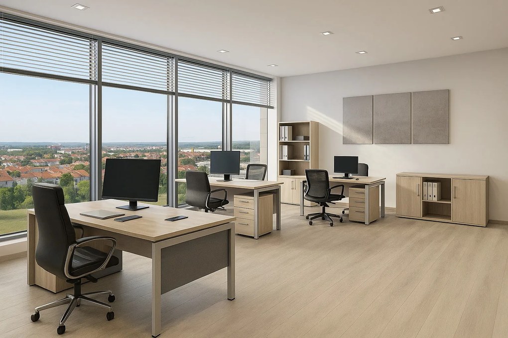 Beauflor, PVC podlaha - lino Texalino Supreme 960 S Columbian Oak - dub, na míru, šíře 3m,4m,5m, hnědá, filc, chodba / předsíň