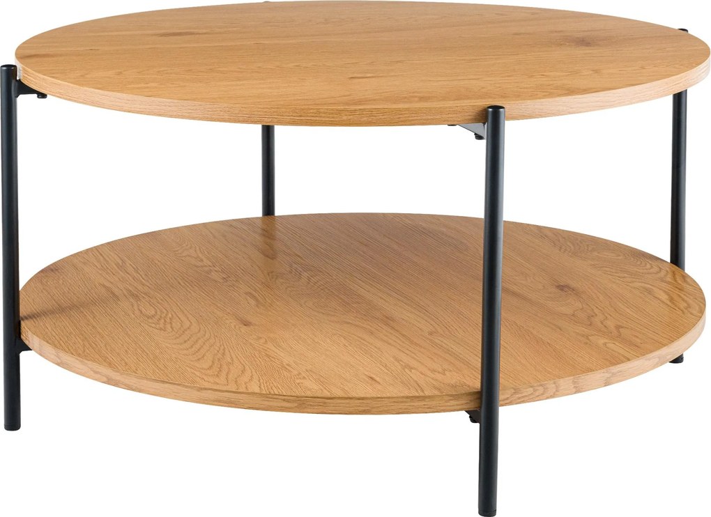 Konferenční stolek Edduma 80 cm - natura