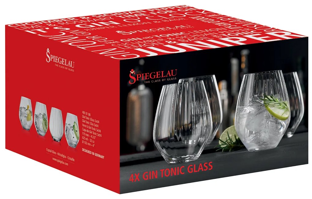 Sklenice Spiegelau Gin Tonic 4ks 625 ml 4810180