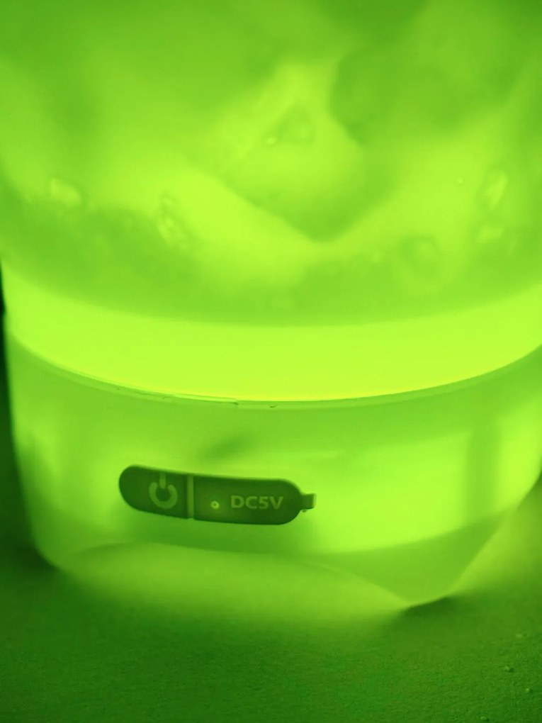 JU Nádoba na led, 5 litrů, LED, RGB, vnitřní USB