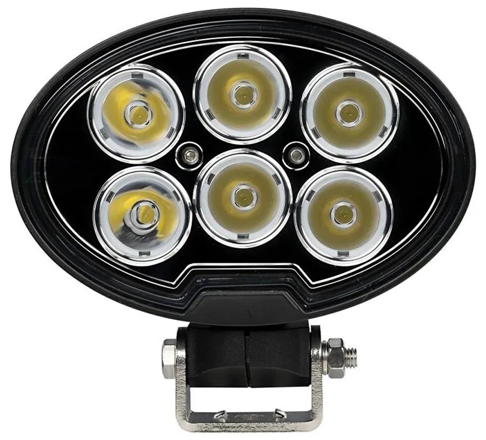 LED Bodové svítidlo pro automobil BLACK LED/60W/10-30V IP69 5700K oválný
