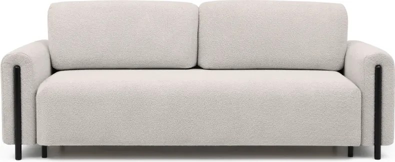 Pohovka Arcadova, bílá (jaffray 01/černé)