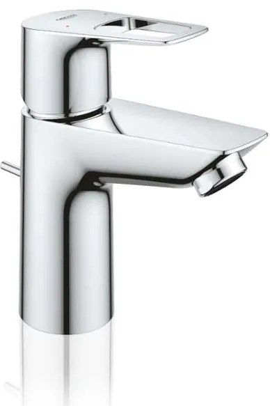 Grohe BauLoop - Umyvadlová baterie s výpustí, chrom 32814001