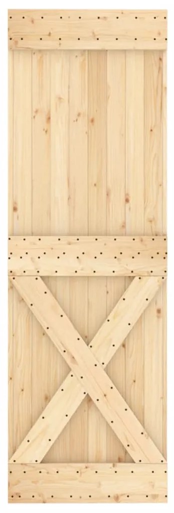 Dveře NARVIK 70 x 210 cm masivní borové dřevo