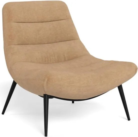 Lounge křeslo Milford světle hnědé