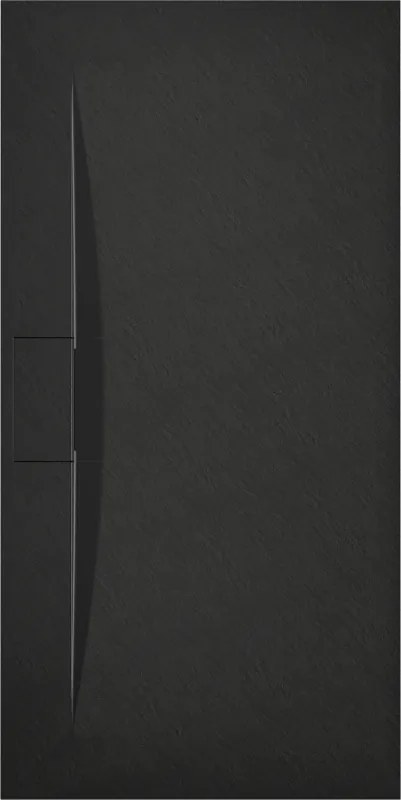 Mexen Egon, SMC obdélníková sprchová vanička 170 x 90 cm, černá, 4R709017
