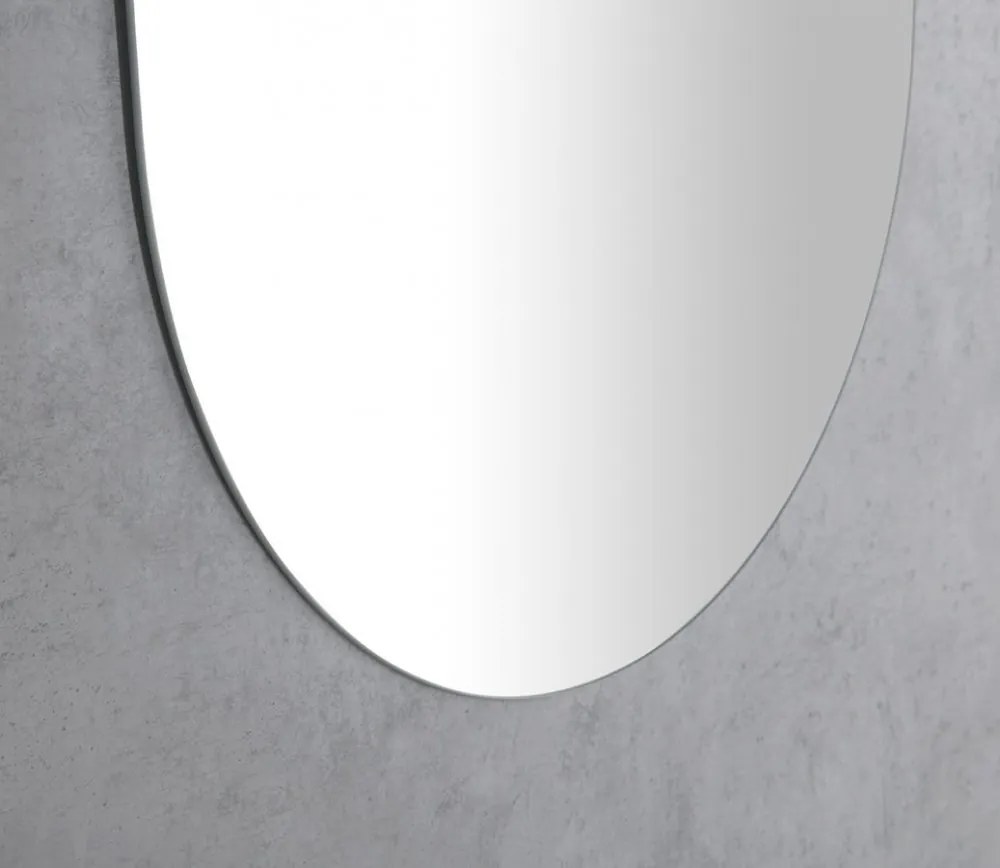 Aqualine Zrcadlo oválné 50x85cm, bez úchytu 22504