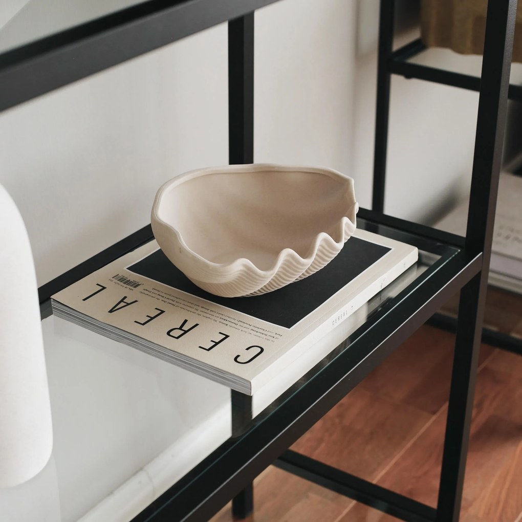 KALUNE DESIGN Kovová knihovna GLAMP černá 552NOS1303