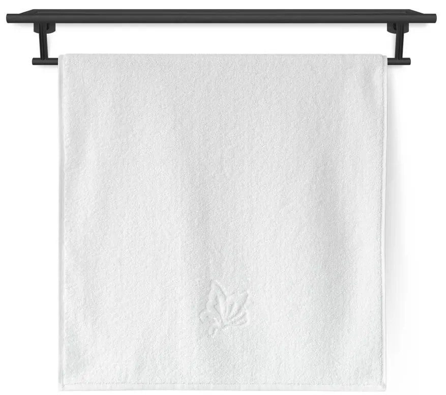 Veba ručník grand motýlek - bílá 50x100