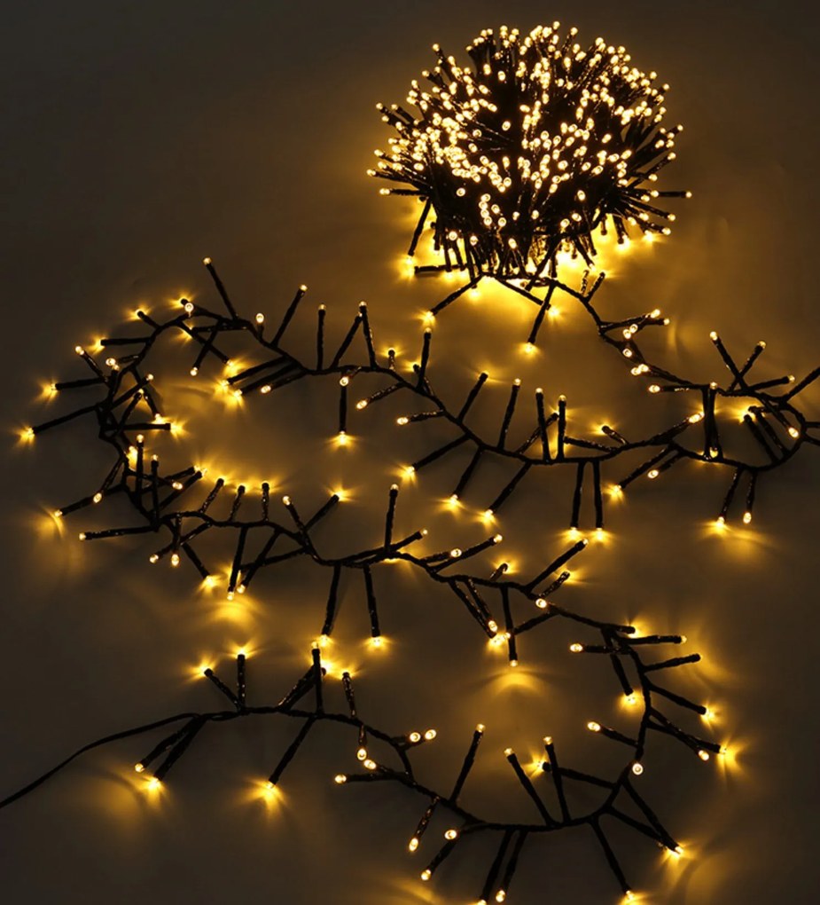 Vánoční světýlka vnitřní teplá bílá 300 LED
