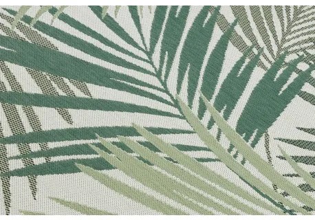 koberec COLOR 19433/062 SISAL Listy zelená JUNGLE velikost 140x200 cm | krásné koberce cz