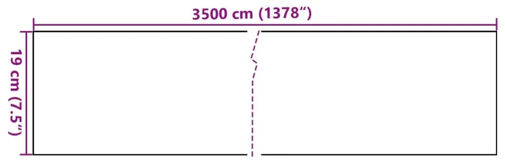 vidaXL Marketos Stínící plotová fólie 4 ks PVC 35 x 0,19 m matná světle šedá
