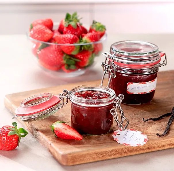 TESCOMA Zavařovací sklenice s klipem DELLA CASA 100 ml