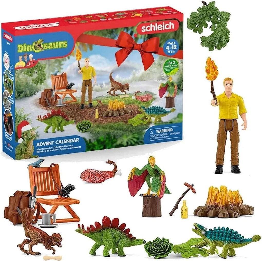 Schleich 98644 Adventní kalendář Dinosauři