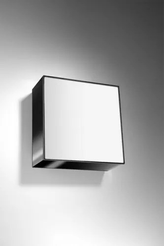 Přisazené svítidlo SOLLUX Horus 25cm E27 1x60W bez zdroje SL.0142 černá