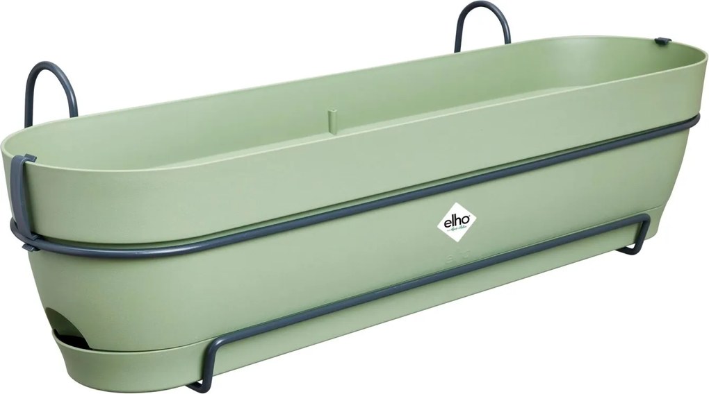 Elho Balkonový truhlík Vibia Campana Trough All-in-1, zelená, 70 x 26 x 17 cm