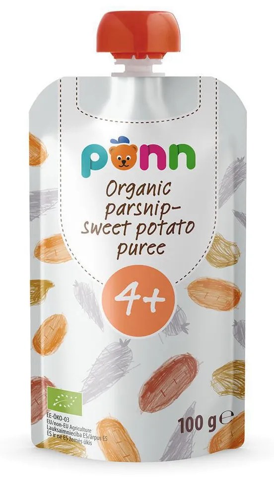 Salvest Ponn BIO Pyré z pastináku a batátů (100 g)