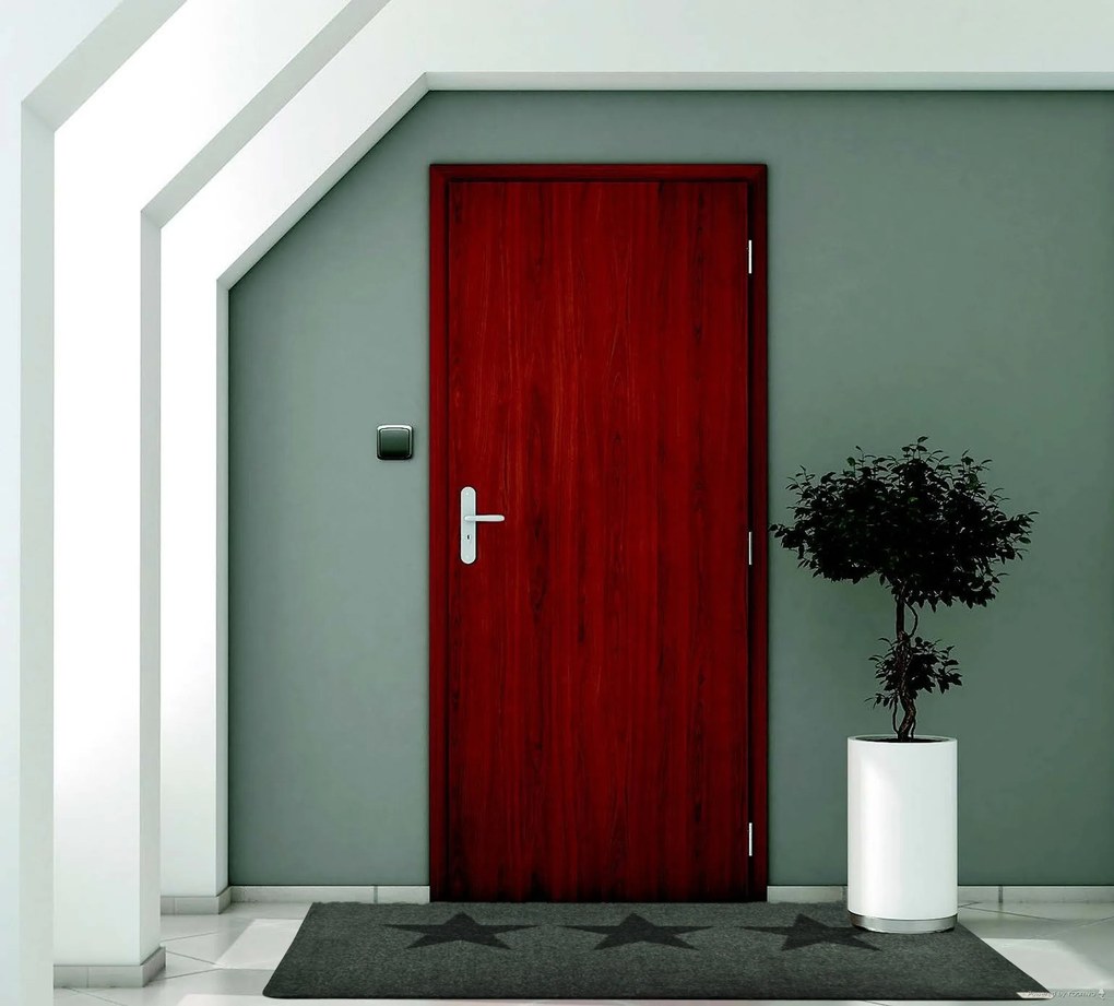 Hanse Home, Protiskluzová rohožka Deko 102099 Grey - na ven i na doma, 120x200, šedá, chodba / předsíň