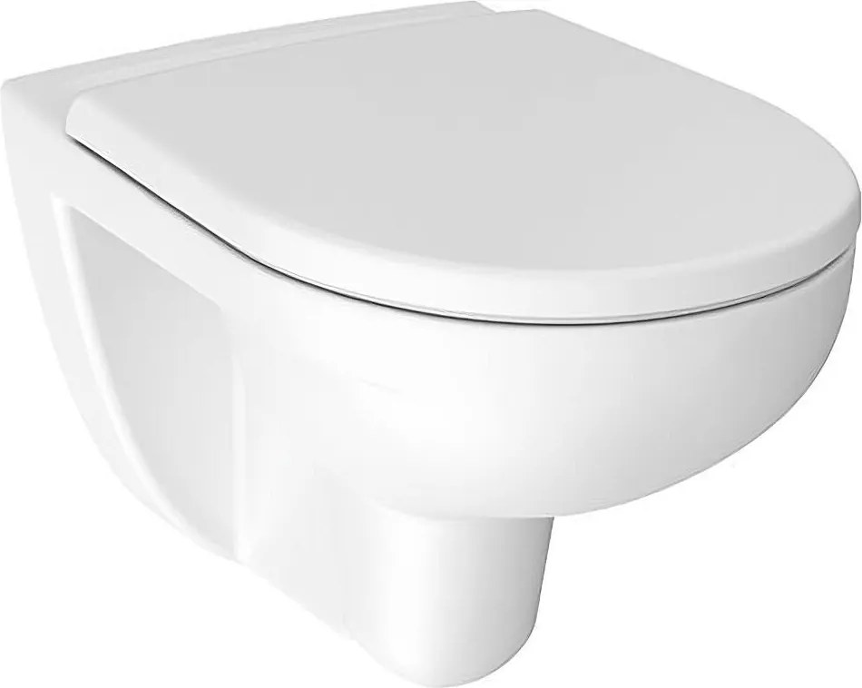 JIKA Lyra Plus Závěsné WC se sedátkem Rimless, 35,5 × 36 × 53 cm, bez splachovacího kruhu
