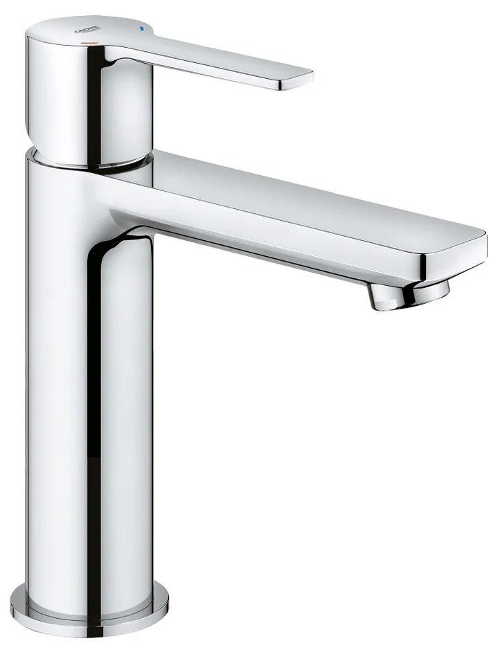 Grohe Lineare - Páková umyvadlová baterie s Push-open zátkou, chrom 23106001