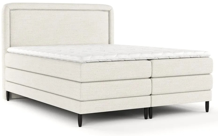 Krémová boxspring postel 140x200 cm Dove – Maison de Rêve