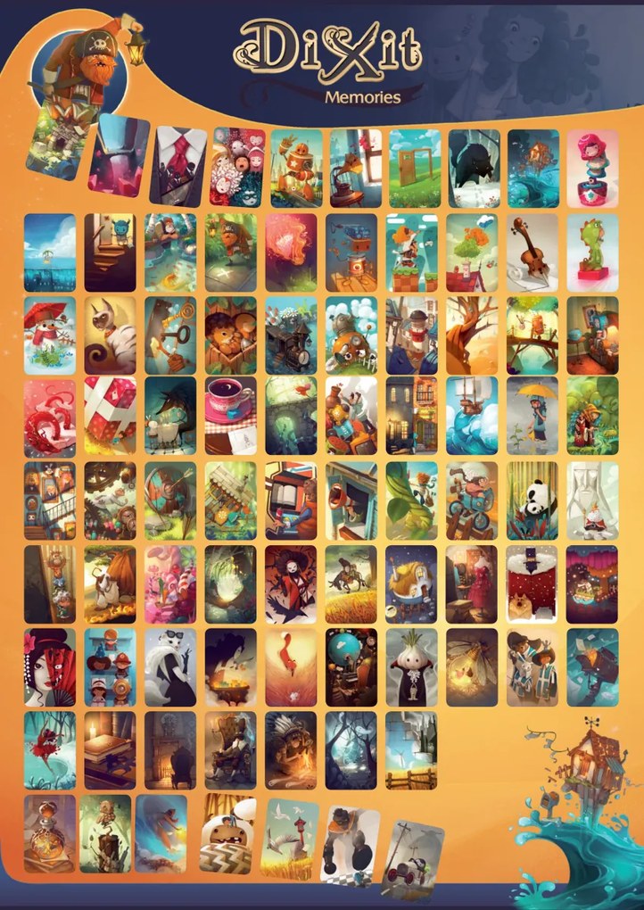 Asmodee Dixit 6 - rozšíření - Memories