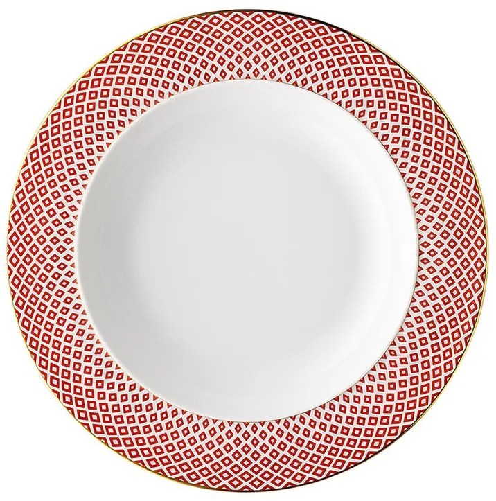 Rosenthal Francis Carreau Rouge hluboký talíř, 22 cm