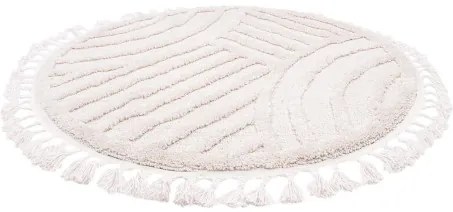 Koberec BERBER 9754 sloní kost kruh