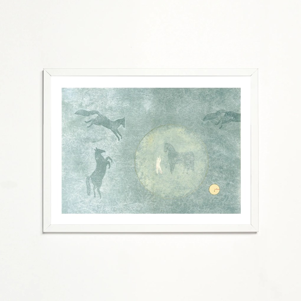 Andrea Tachezy | Drezura Rám: Černý, Velikost: 50 x 70 cm