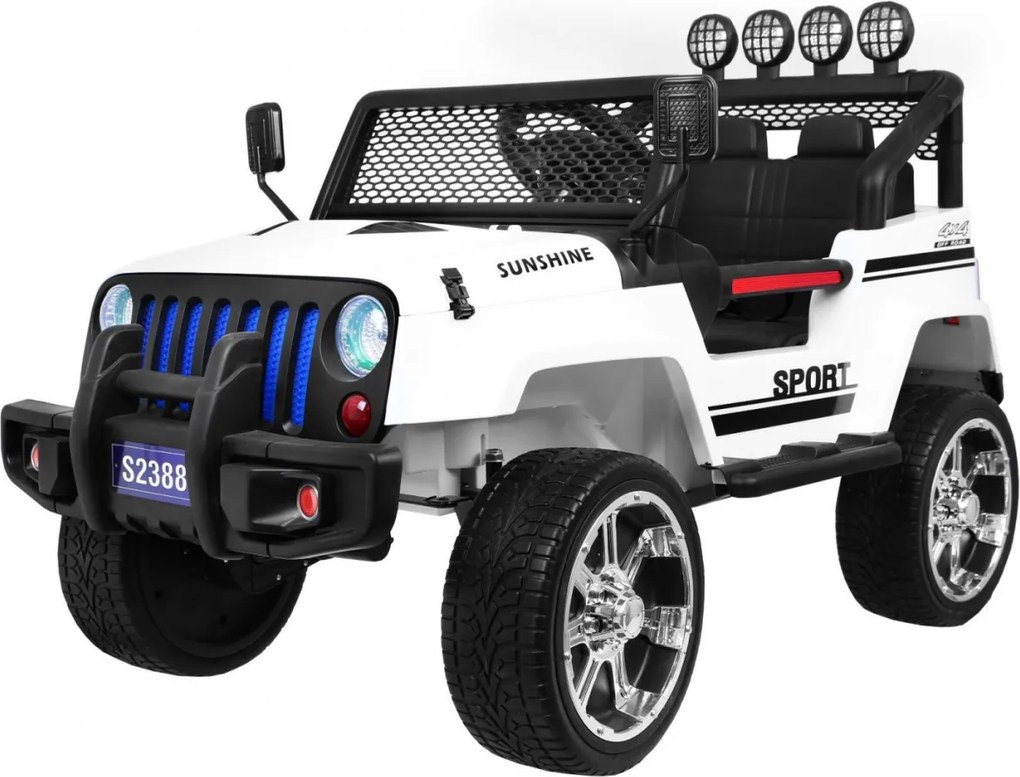 Ramiz Terénní autíčko Raptor Drifter bílé 4x4 off-road pro děti