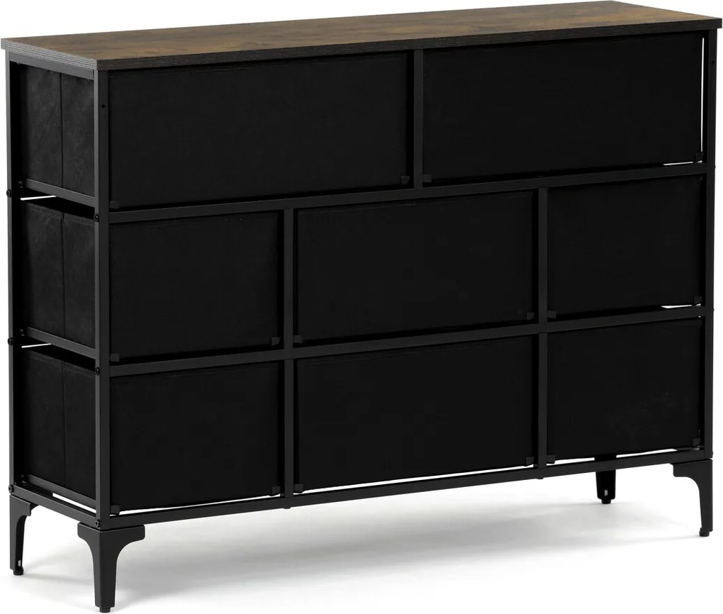Retro komoda ALMIRA - old wood / MDF